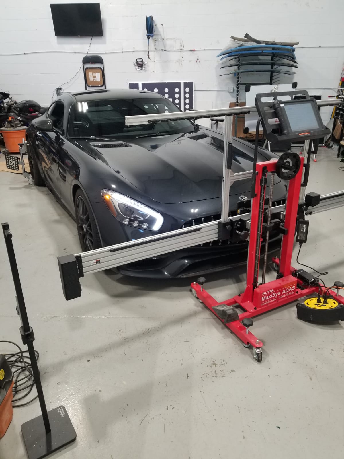 Mercedes AMG GT Windshield Replacement – Seven Star Glass – Richmond, B.C.